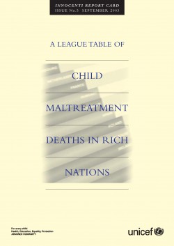 UNICEF Innocenti Research Centre Report Card - The Hong Kong Committee ...