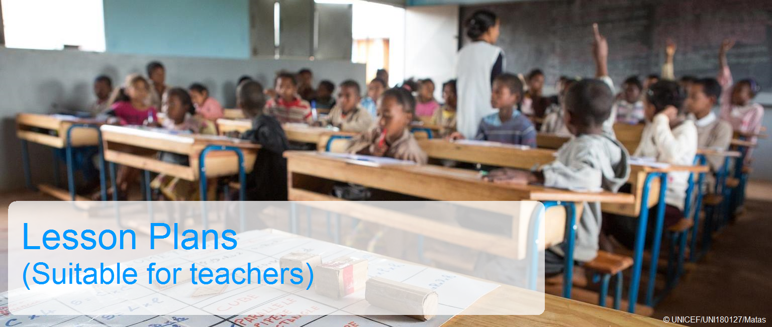Education Resources - Lesson Plans - The Hong Kong Committee for UNICEF