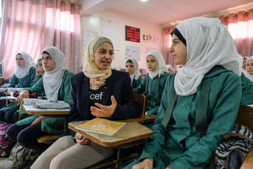 Muzoon Almellehan returns to Jordan to meet Syrian refugees striving to ...